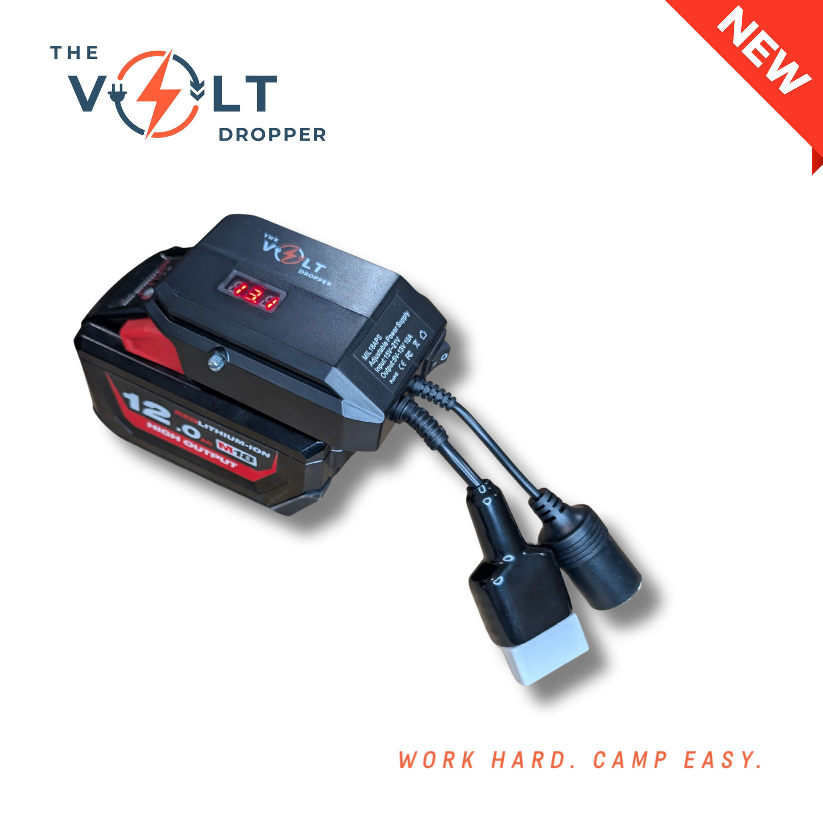 The Volt Dropper - Convert 18V to 12V! – Max Voltage Store