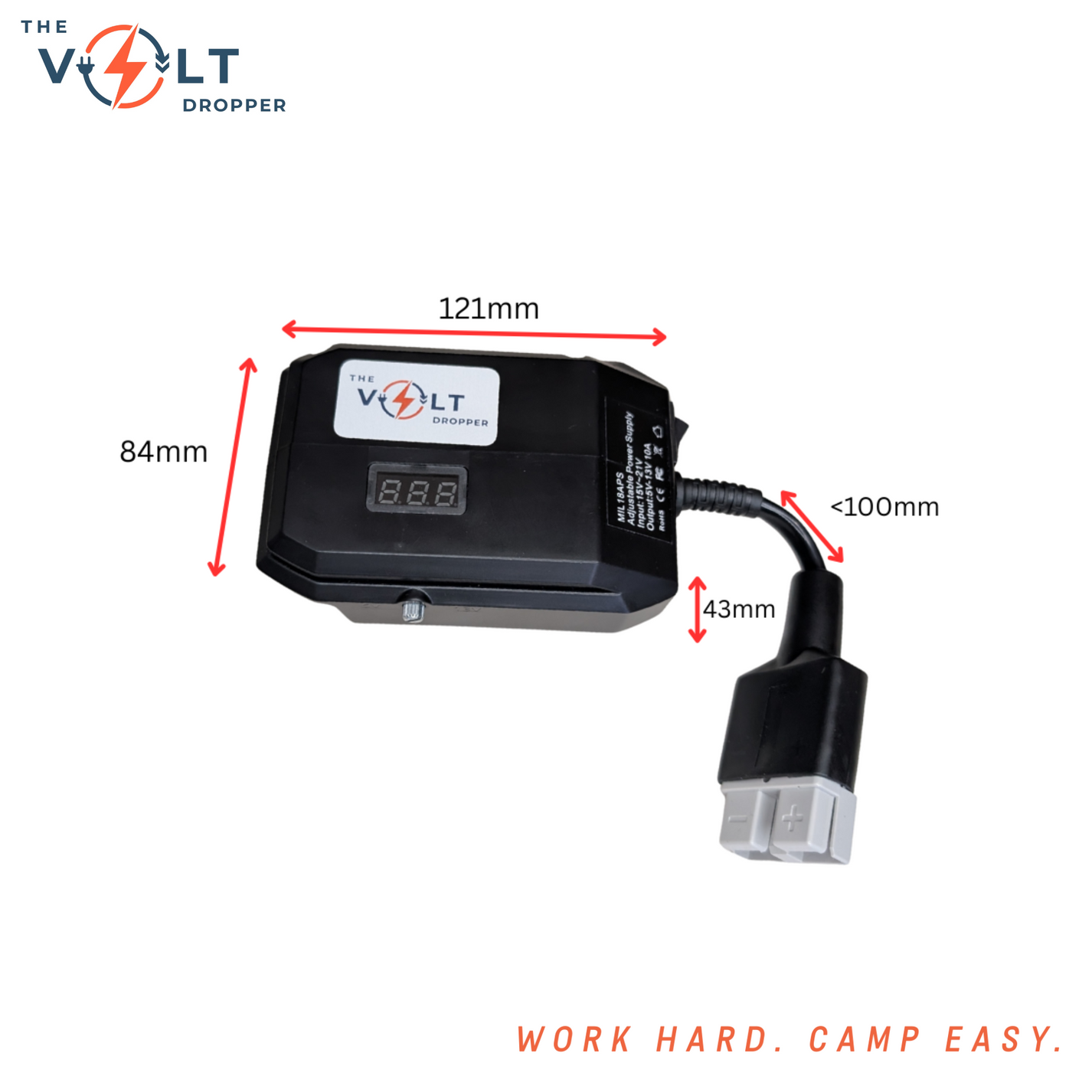 The Volt Dropper - Convert 18V to 12V! – Max Voltage Store