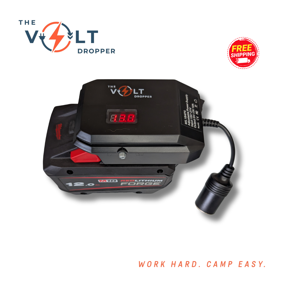 The Volt Dropper - Convert 18V to 12V! – Max Voltage Store